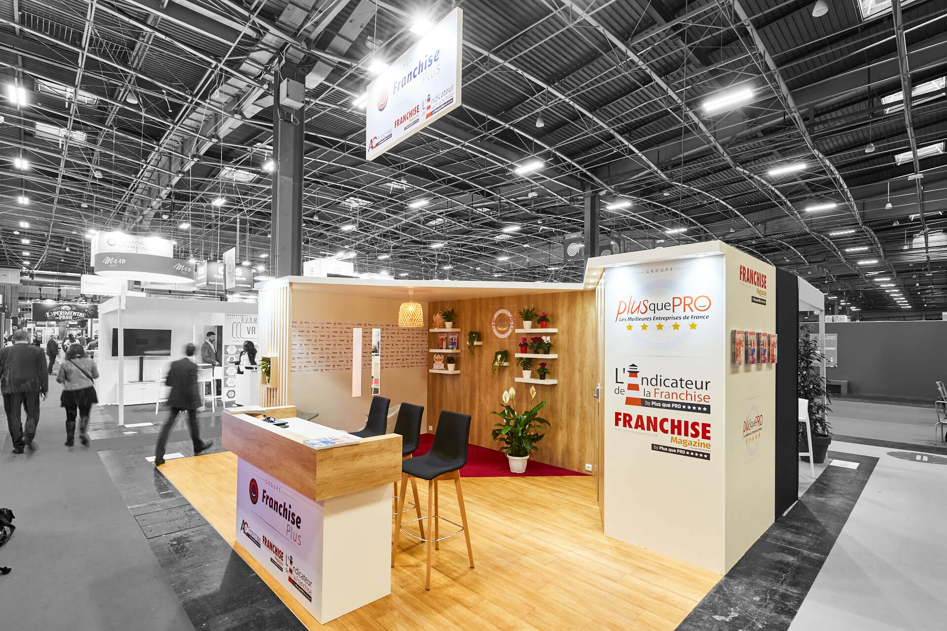 WENES Stand au salon de la franchise 2024 - WENES Stand